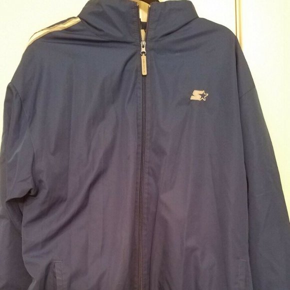 STARTER | Jackets & Coats | Vintage Starter Windbreaker Hooded Jacket ...
